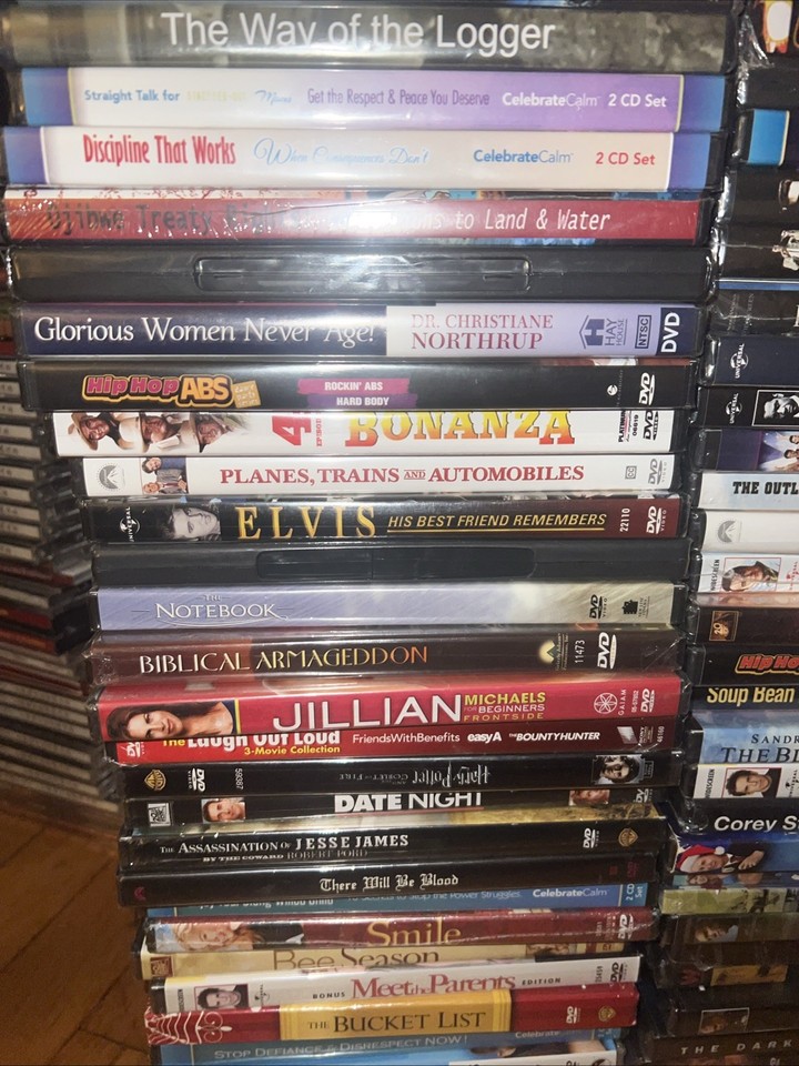 Lot Of 75 DVDs -Brand New -Factory Sealed- Comedy Drama Action Romance ...