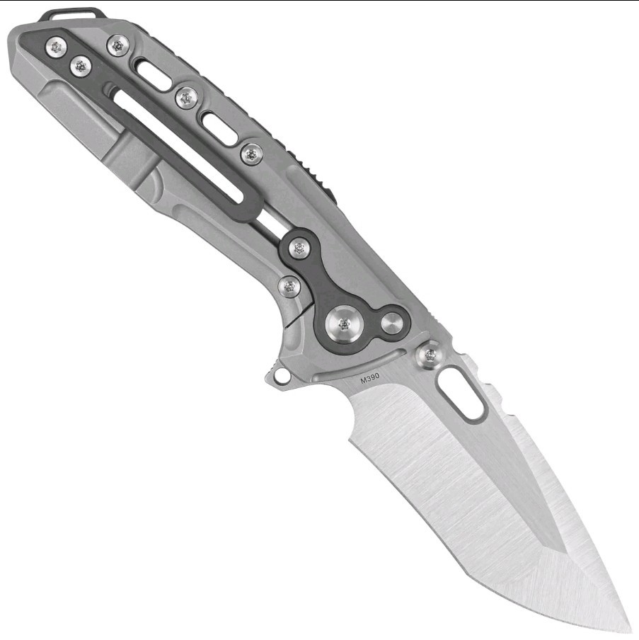 #99/200Limited Reate T1000-V2 Gray Titanium/Zirconium Knife, Satin M390 ...
