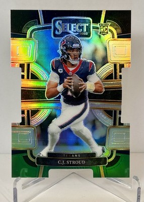 2023 Panini Select CJ Stroud RC Black Gold Die Cut # 41 | eBay