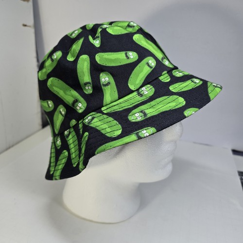 Rick & Morty Pickle Rick Bucket Hat OSFM Adult Swim Festival Outdoors ...