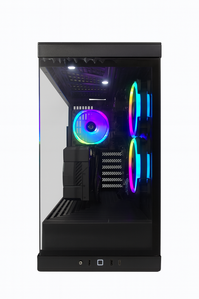 HYTE Y40 Gaming PC | RTX 5070 | INTEL ULTRA 5 32GB 500GB SSD WiFi RGB ...