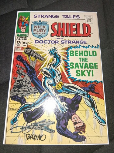 Strange Tales #165 JIM STERANKO SIGNED VF/NM 9.0 | eBay