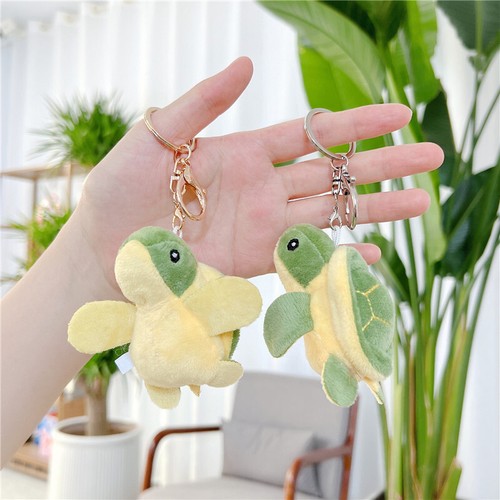 Sea Turtle Plush Toy Stuffed Animals Cute Small Keychains Pendant Kids ...