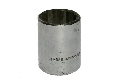 Dayton 1-3/8" 3/4 Drive 12-Point Socket | eBay