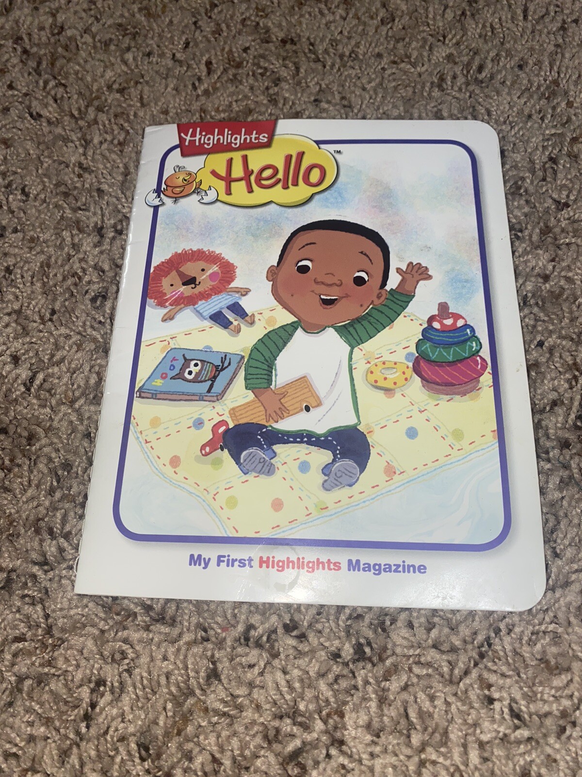 Vintage Hello My First Highlights Magazine Paperback Book | eBay