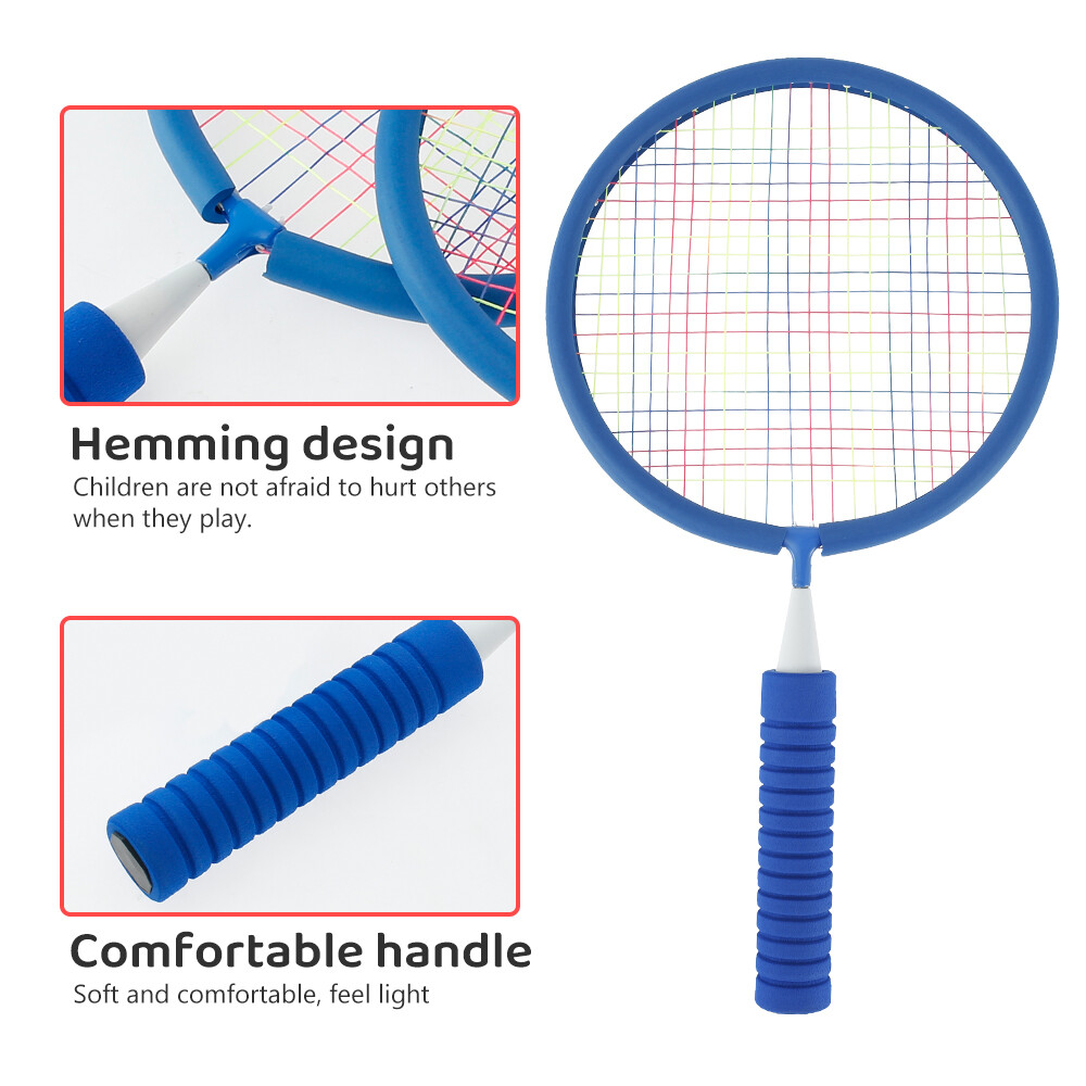 Badminton Rackets for Children 8 in 1 Kids Badminton Set Indoor Outdoor ...