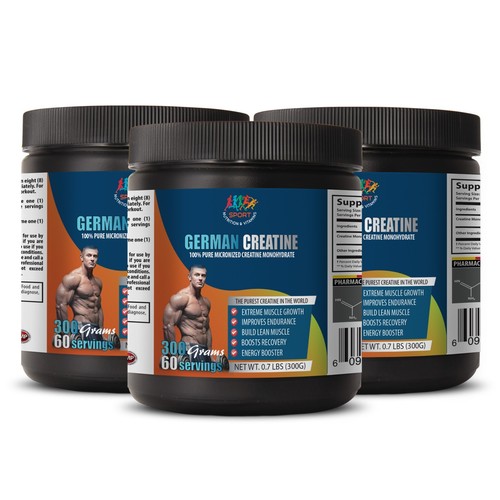 weight gain creatine - MICRONIZED CREATINE 300g - muscle recovery 3B ...