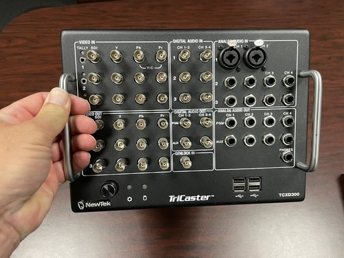 NewTek TriCaster TCXD300 Broadcast Production Switcher, Includes LC11 ...