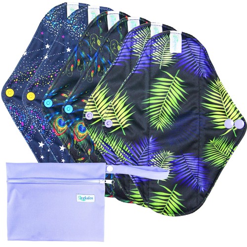 Reusable Menstrual Pads - Bamboo Menstrual Cloth Pads | Light ...