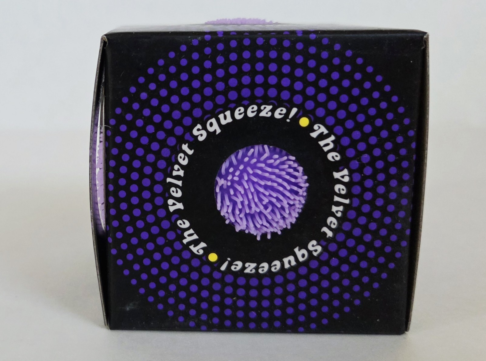 PURPLE Needoh FUZZ BALL THE O.G. Nee Doh Squish Stress Ball