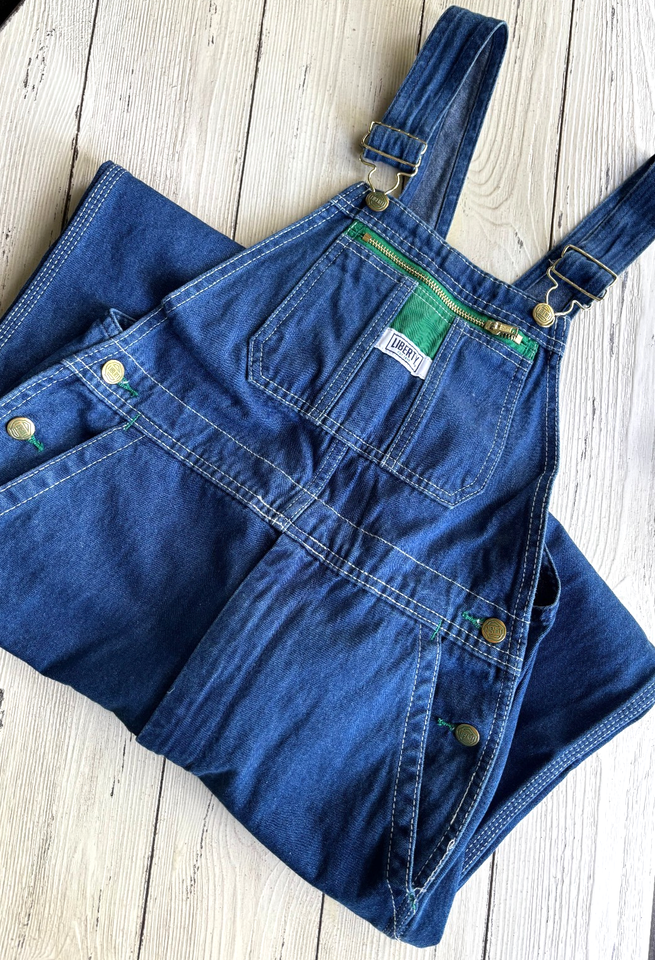 Bib Overalls in size 20-R - Liberty Overalls - Pre Owned Denim Bib ...