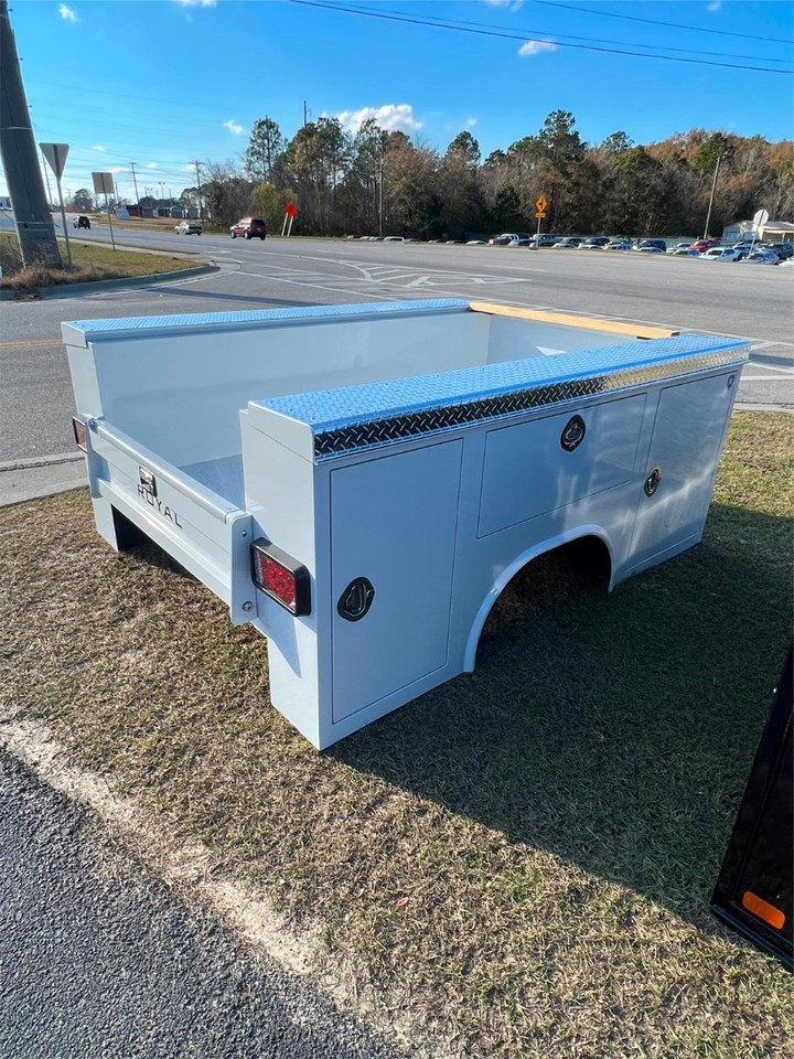 Brand New Royal XP Service/Utility Body Fits 8 Foot Bed Single Rear ...
