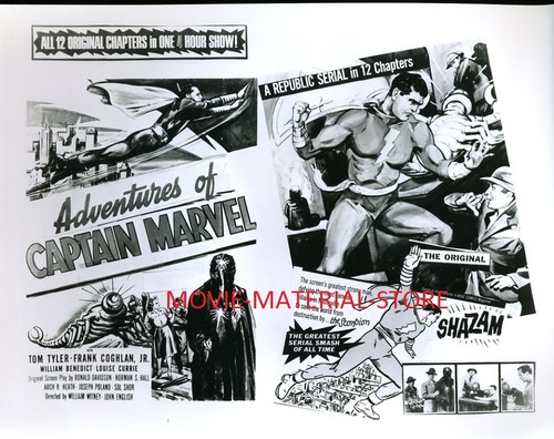 Captain Marvel 1940's Serial 8x10" Photo From Original Negative #L7590 ...