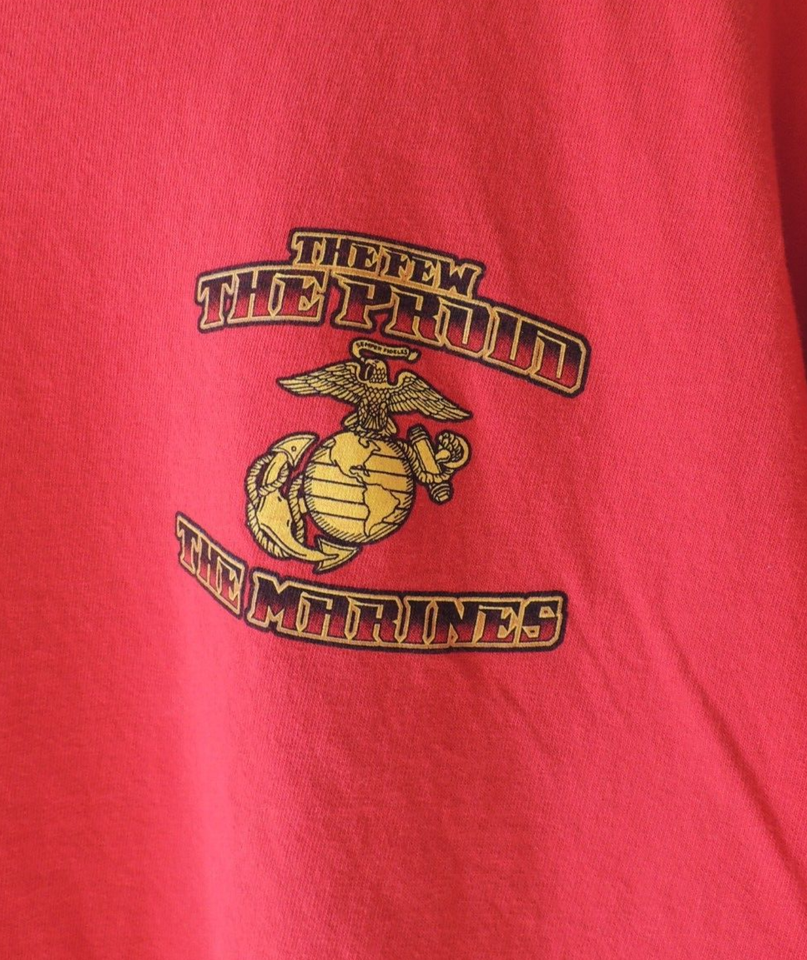The Few The Proud The Marines Men's T-Shirt Sz L USMC Eagle EGA Marine ...