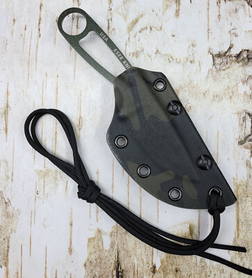 KYDEX SHEATH (ONLY) for ESEE IZULA, SPRING STEEL BOOT or BELT CLIP ...