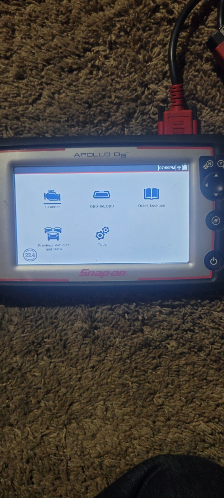 Snap On Apollo D8 EESC333 Automotive Diagnostic Scanner V22.4 | eBay