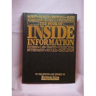 The Book of Inside Information : Money, Health, Shopping, Taxes ...