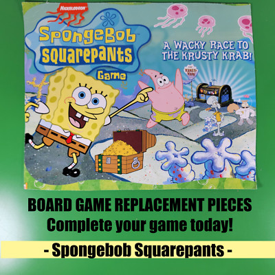 SPONGEBOB SQUAREPANTS Board Game Replacement Parts - U PICK - | eBay