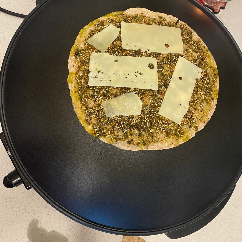 Electric Saj Arabic Bread Maker 16" Non-stick Tabun Markouk Thyme Pie ...