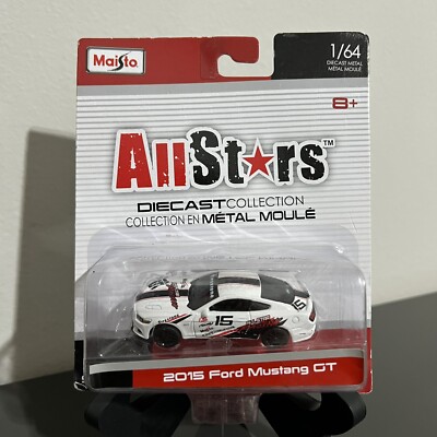 Maisto All Stars Unopened 2015 Ford Mustang GT Die Cast Model Car 1:64 ...