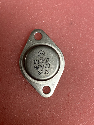 Motorola MJ4502 TRANS PNP 100V 30A TO204 | eBay