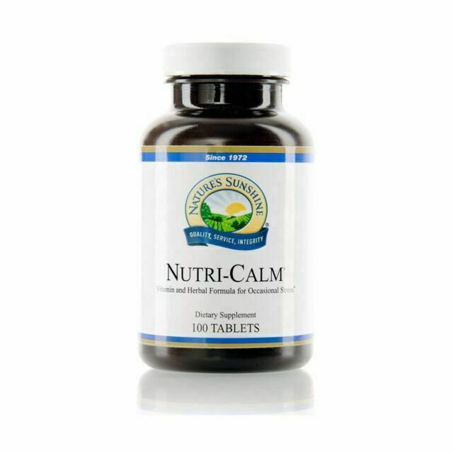 Nature’s Sunshine Nutri-Calm Nerve Immune Tablet - 100 Count for sale ...