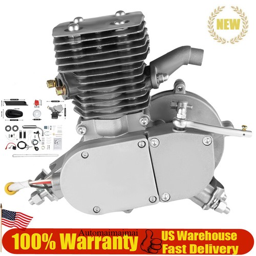 100CC 2 Stroke Bicycle Gasoline Engine Air-Cooled Motor Kit for ...