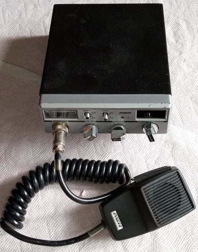 Audiovox CB Radio Model MCB40 with Microphone Tested Works Without ...