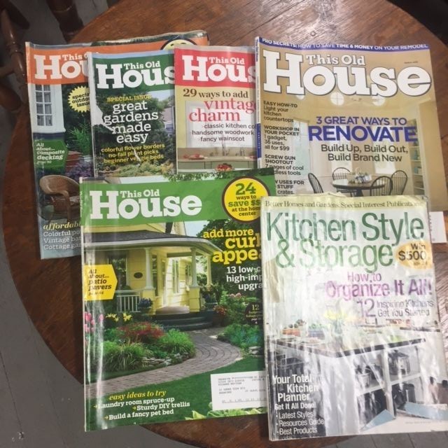 This Old House Magazine (Lot of 4) Magazine Back Issues 2009 Issues | eBay