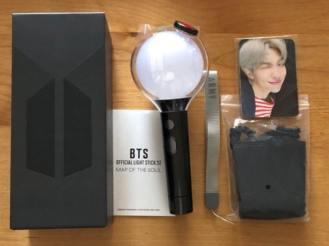 BTS Official Fan Light Stick Ver.4 Army Bomb MAP OF THE SOUL Special ...