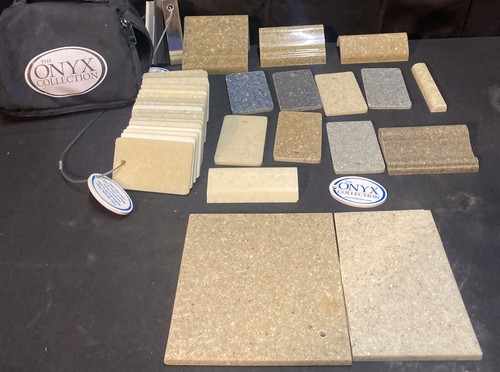 Onyx Collection Counter Top Samples Craft Supplies 39 Pieces Assorted ...