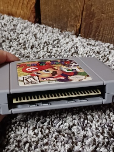 Vintage N64 MARIO PARTY Cartridge Nintendo 64 - Labels Great Clean ...