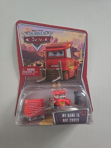 NIB SEALED Disney Pixar Cars World of Cars My Name is Not Chuck Pitty ...