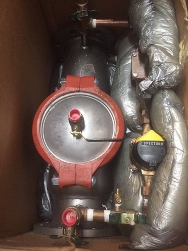 Watts Ames Double Check Valve Assembly 6" 3000SS-LG-CFM/GPM 0690927 ...