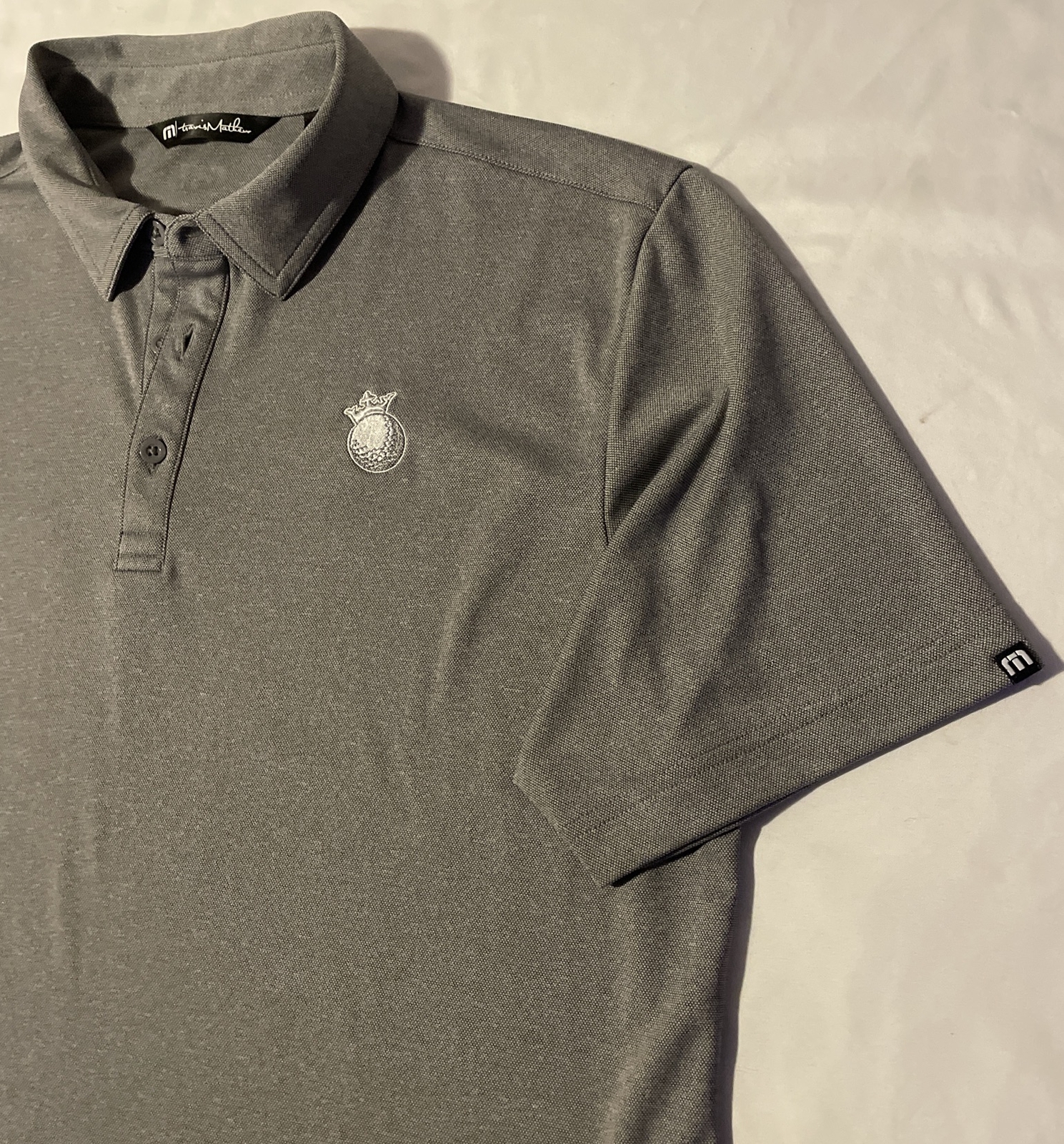Travis Mathew’s Golf Polo “king Of Golf” Golf Ball With Crown ...