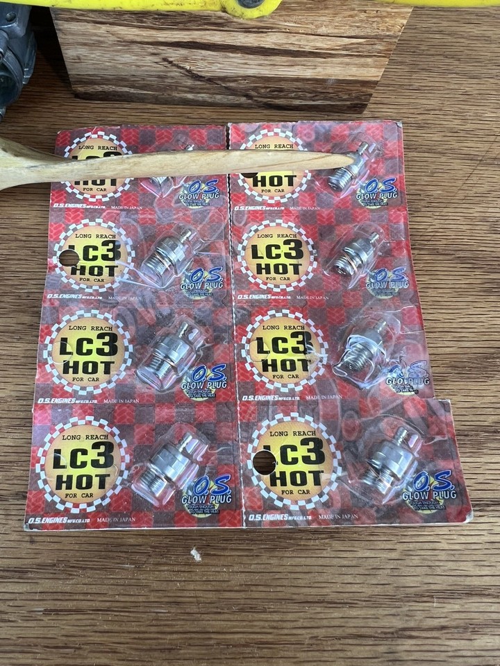 Vintage RC Glow Plug Engines With Props, 8 Glow Plugs & 1 Cyl Head. Cox ...