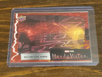 Welcome Home, Wanda Upper Deck WandaVision #75 Marvel Red | eBay