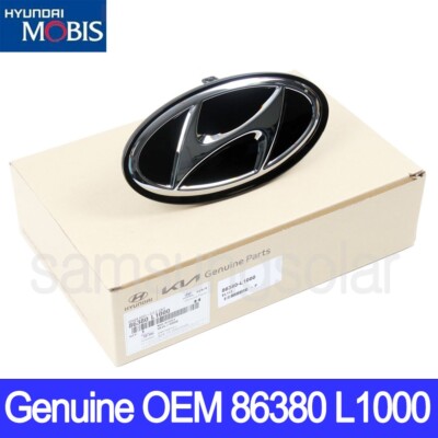 GENUINE OEM Hyundai Kia Cover Assy S.C.C Unit Front Grille Emblem ...