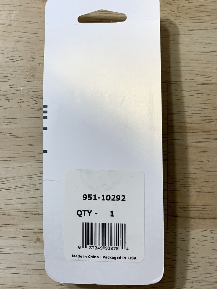 Snowthrower spark plug, engine belt, shear pins MTD/ Cub Cadet/ Troy ...