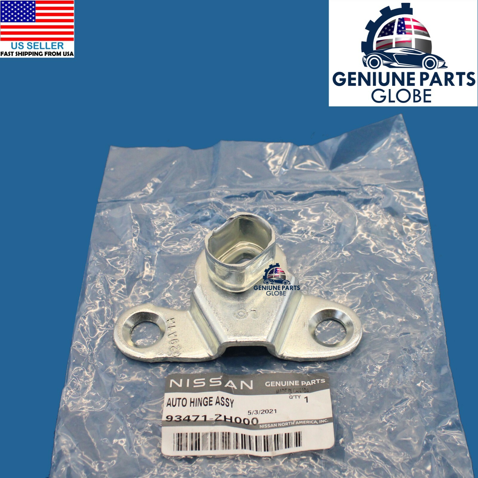 GENUINE OEM NISSAN 05-21 TITAN LEFT DRIVER SIDE REAR TAILGATE HINGE ...