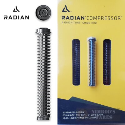 Radian Compressor GUIDE ROD Gen 1-5 G19 G19X G45 G47 G49 Quick-Tune A-G ...