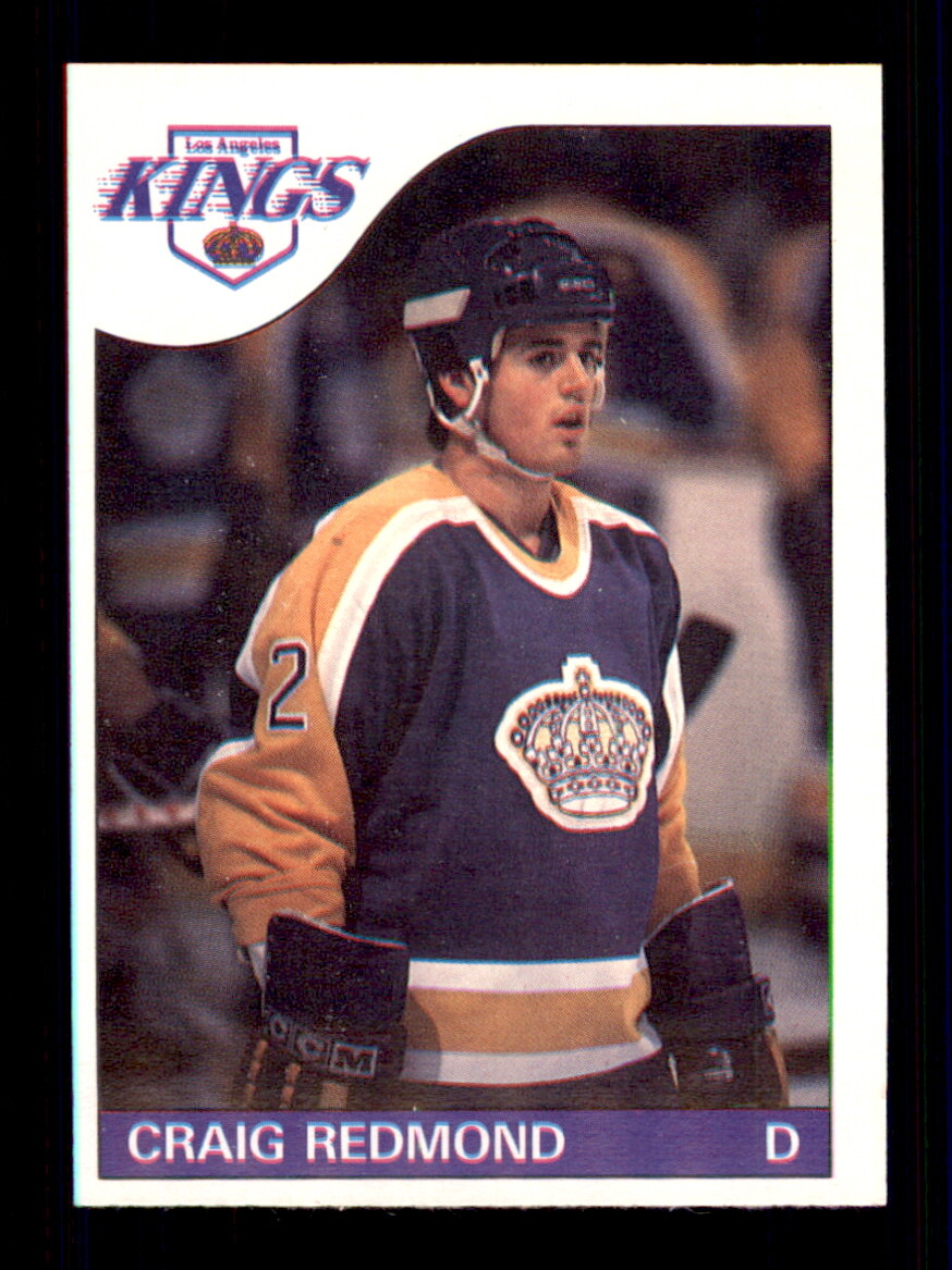 1985-86 O-Pee-Chee #121 Craig Redmond - Crease Free | eBay