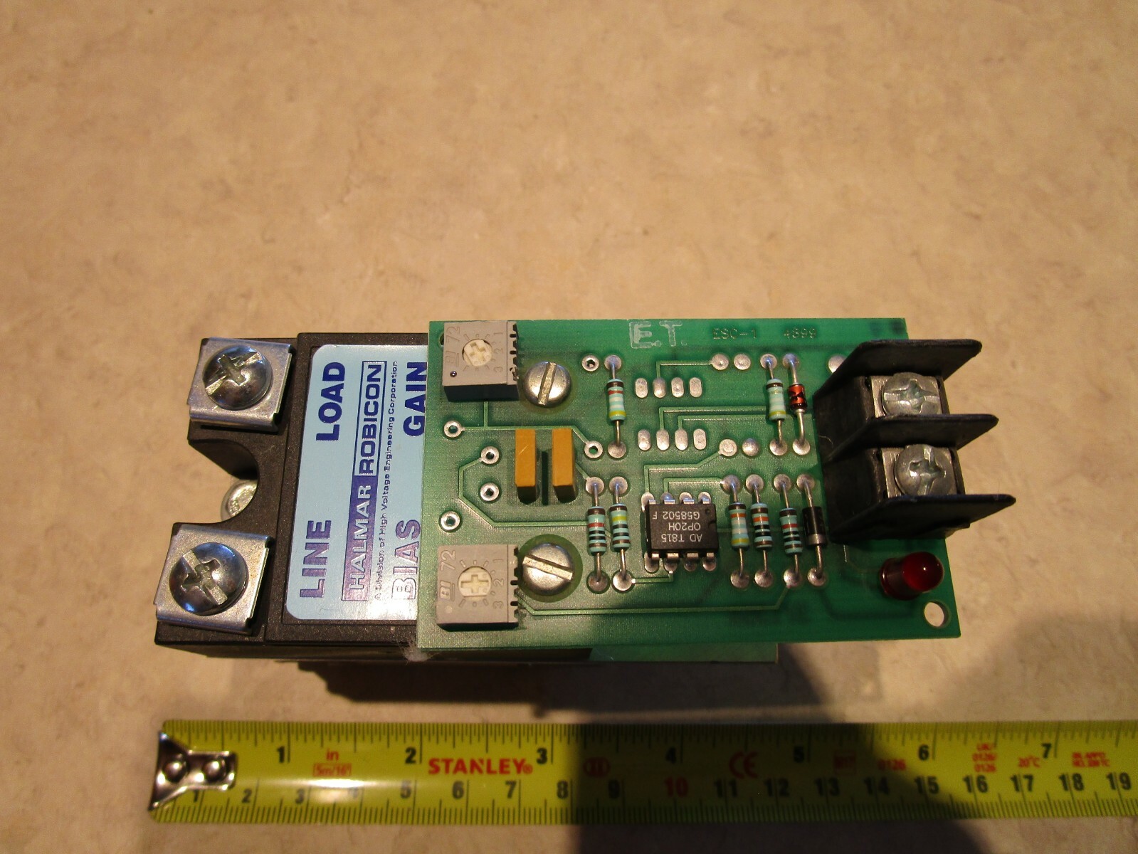 Halmar Robicon 515Z-C-DIN Heat Resistor Power Controller, 80/480 VAC ...