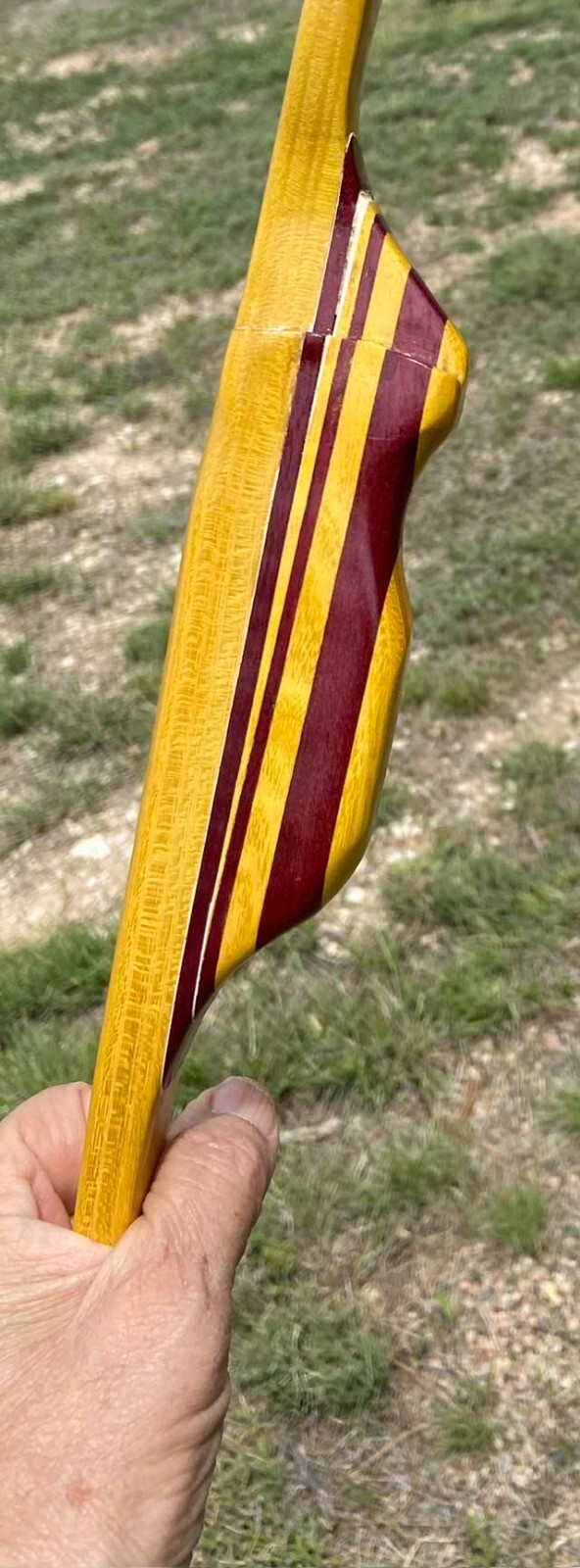 41 lbs 28" Draw Reflex/Deflex Character NEW Osage Orange Long Bow ...