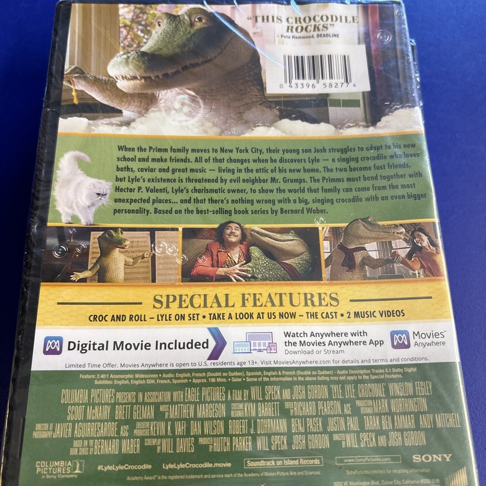 Lyle, Lyle, Crocodile (DVD, 2022) 43396582774 | eBay