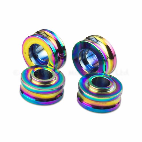 Motorcycle Parts 10mm Rainbow Titanium Spacers Radial Brake Calipers ...