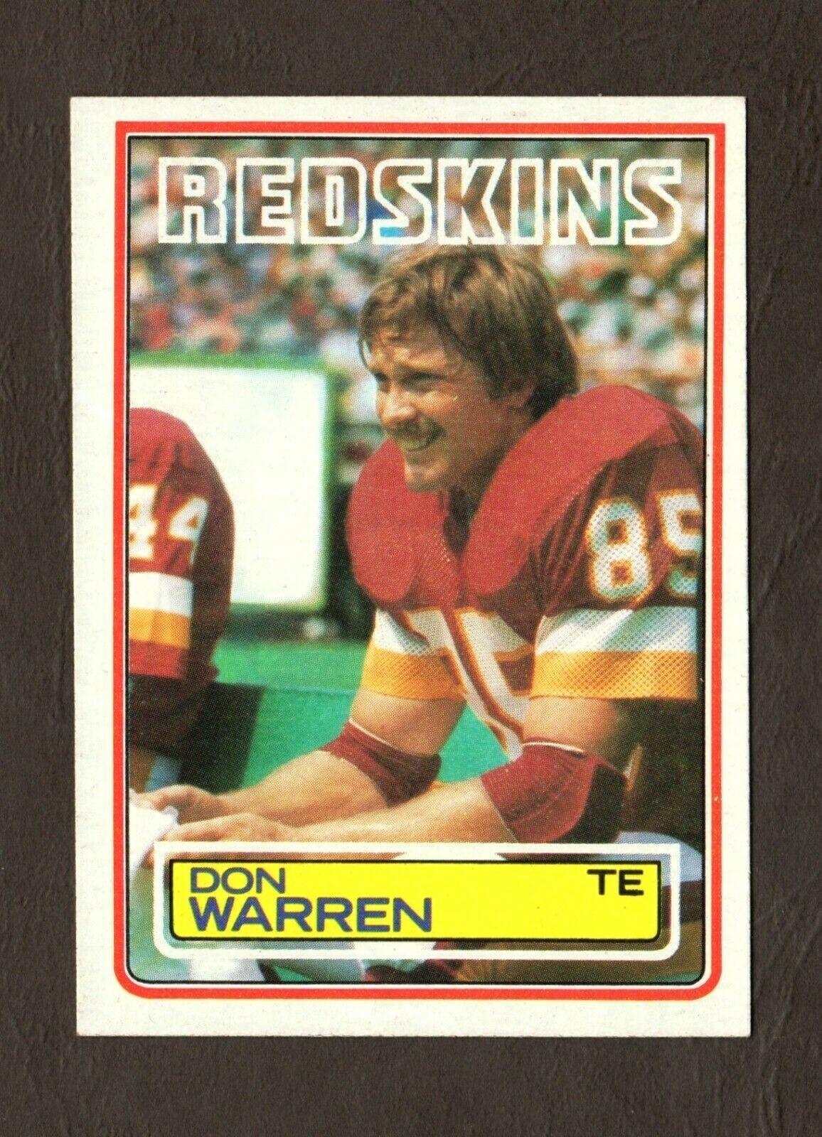 1983 Topps Football Card #200 Don Warren – Washington Redskins | eBay