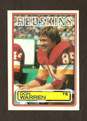 1983 Topps Football Card #200 Don Warren – Washington Redskins | eBay