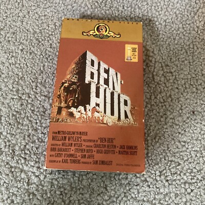 Ben-Hur (VHS, 2-Tape Set) 27616000439| eBay