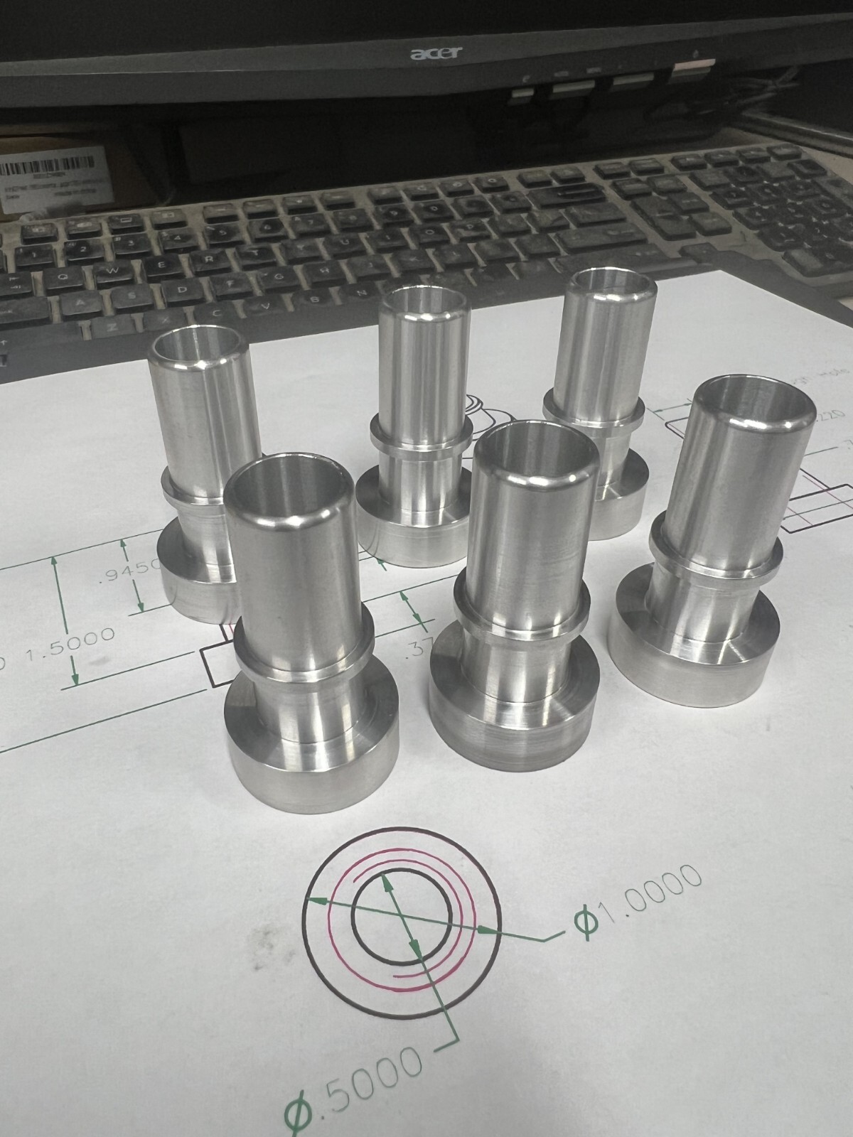 L83 L86 Gen 5 Swap Aluminum Intake Tube PCV fittings for OEM connectors ...